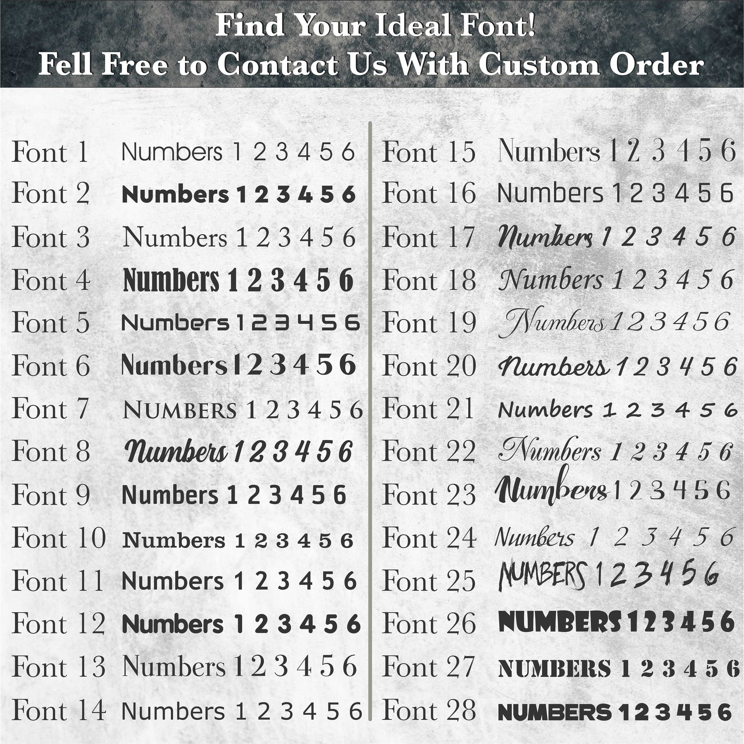 Personalized Modern Dressing Room Number, Acrylic Wardrobe Tag Sign ...