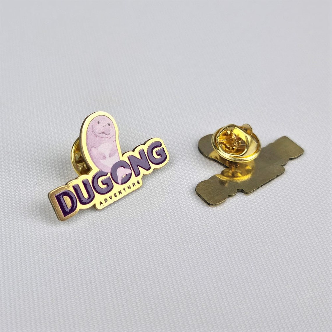 Contour Cut Brass Enamel Logo Lapel Pin / Company Badge / - Etsy