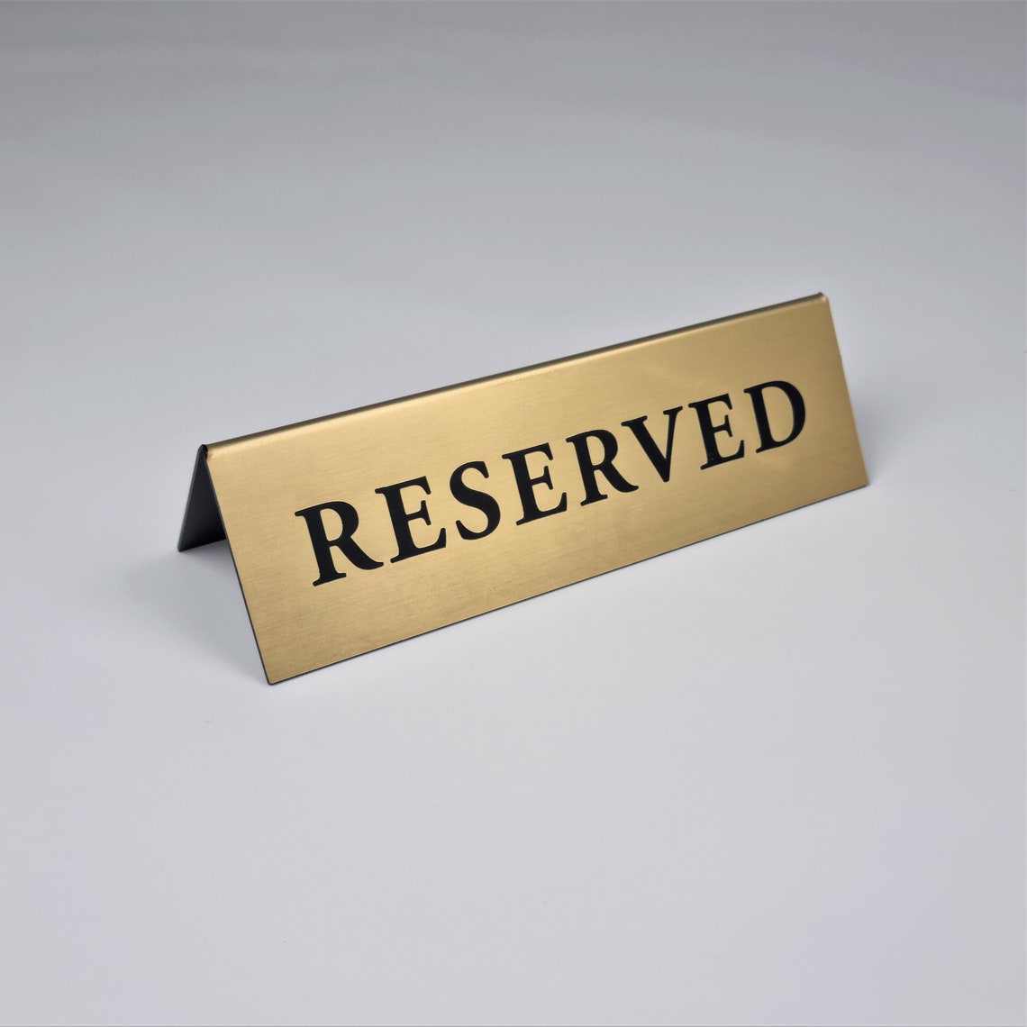Reserved Sign for Restaurants Bars Cafes / Personalized - Etsy