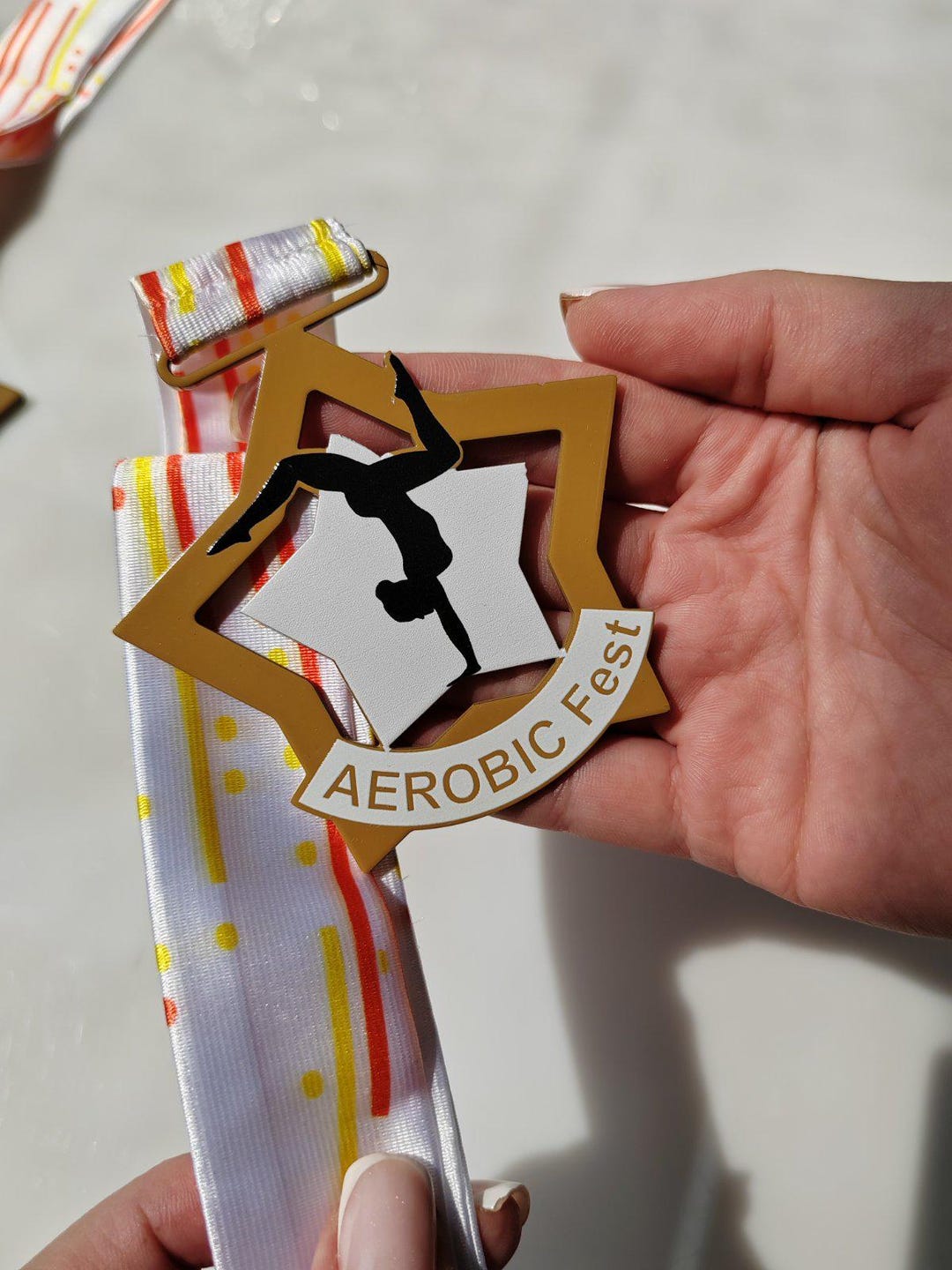 Star Shaped Metal Medal, Custom Metal Medalm Personalized Star Medal ...