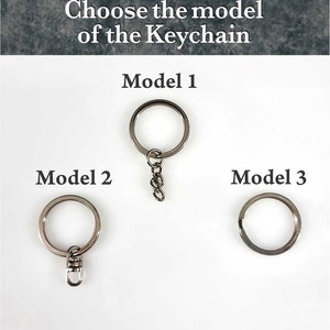 Epoxy Resin Custom Keychain With Logo for Companies / Personalized ...