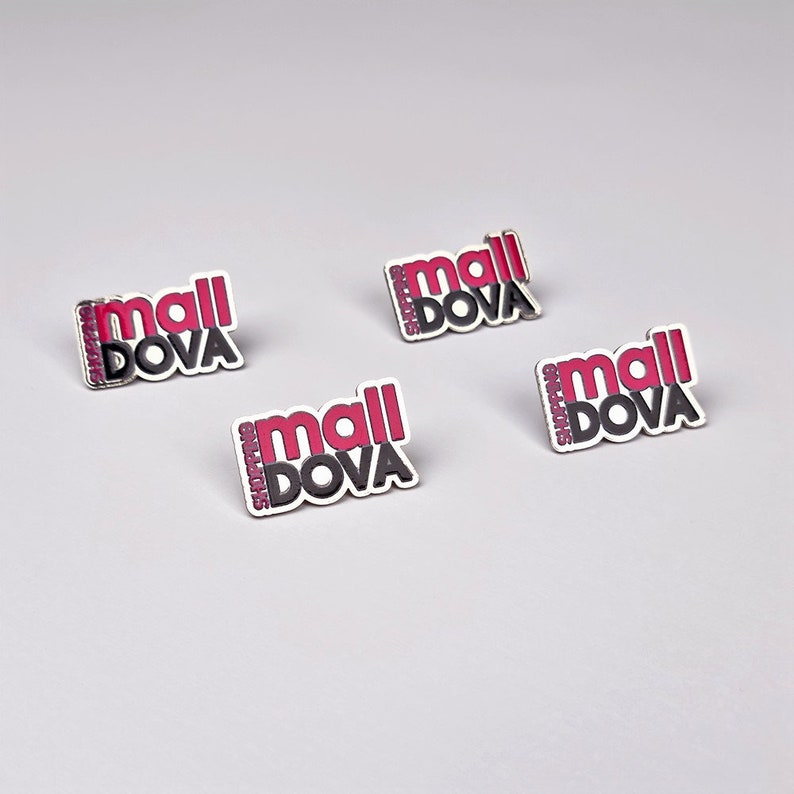 Stainless Steel Logo Lapel Pin/ Badge / Company Badge / - Etsy