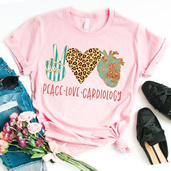 Cardiology T Shirt - Etsy