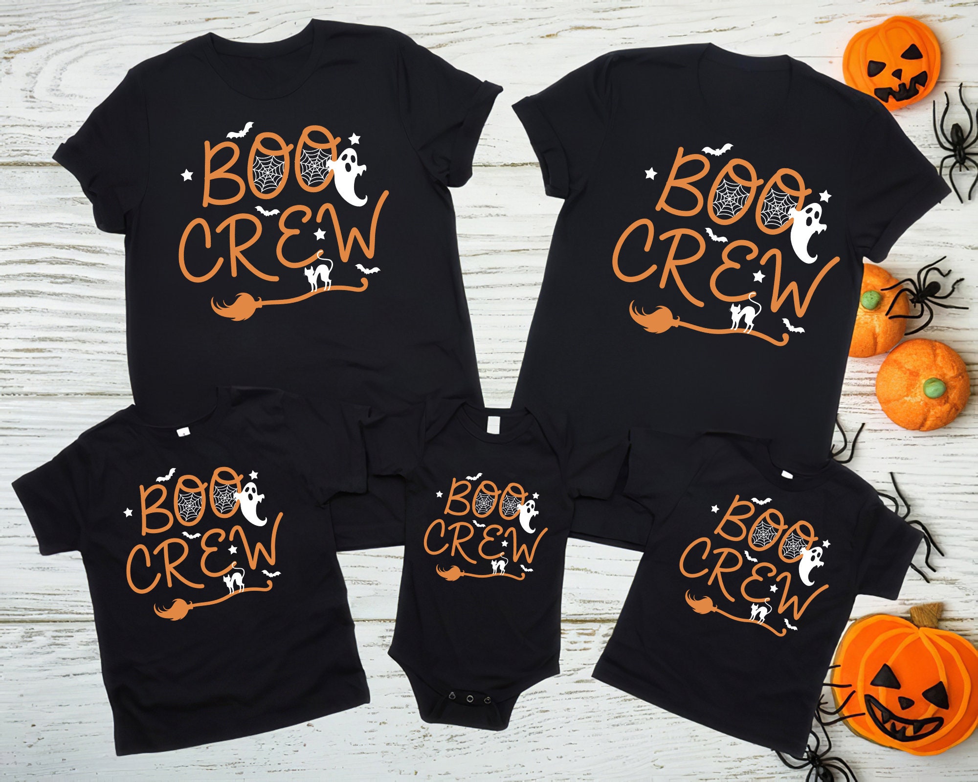 Boo Crew Shirts, Custom Halloween Shirts, Kids Halloween Shirts ...