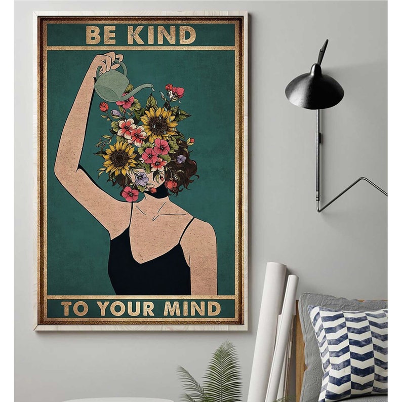 Be Kind to Your Mind Poster Mental Health Poster Mental - Etsy UK