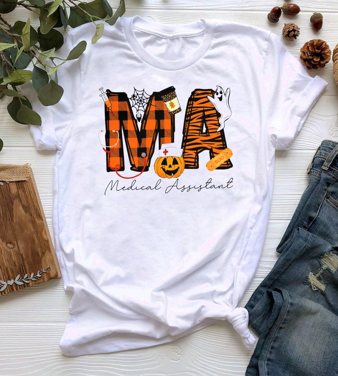Medical Assistant Halloween Shirt MA Halloween Shirt - Etsy