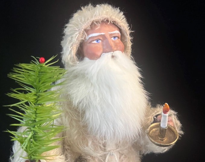 12” Replica Antique German Artisan Santa Candy Container in German ...