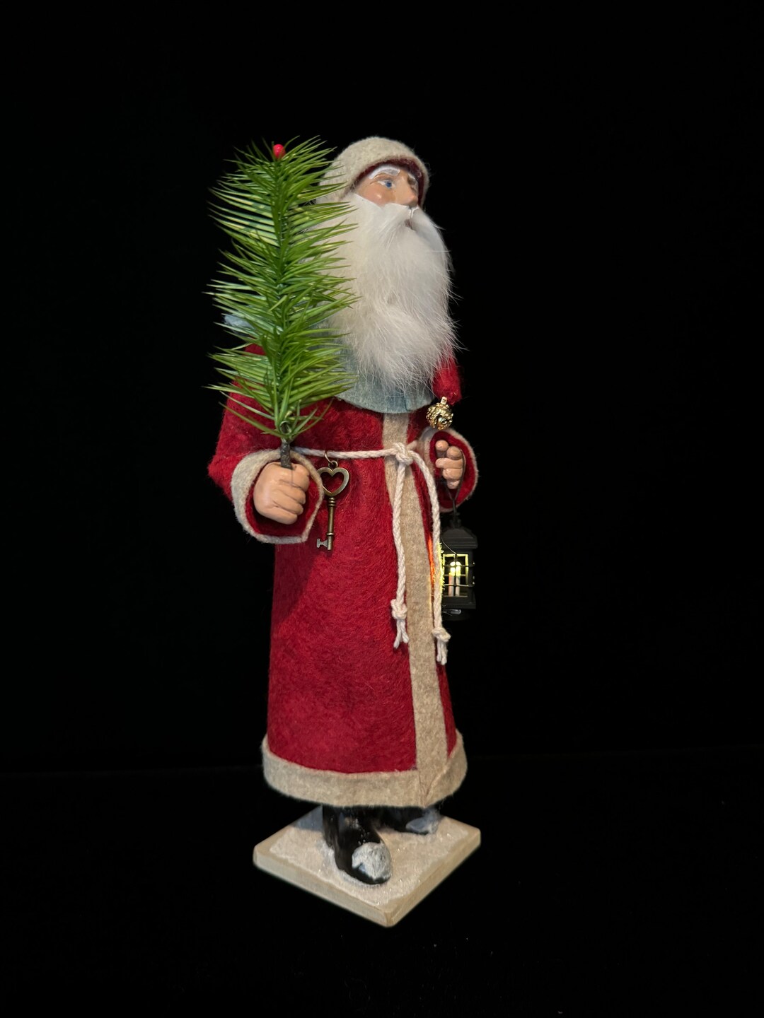 10 Red Antique German replica Santa Candy Container With Working ...