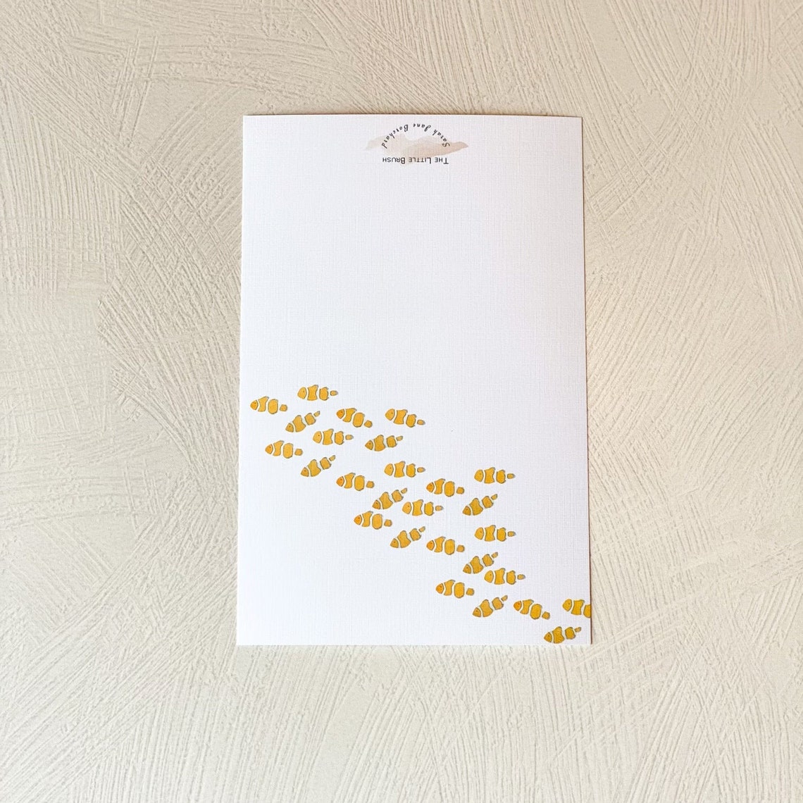 Clownfish Cards Clownfish Painting Clownfish Art Fish Print Fish Card ...