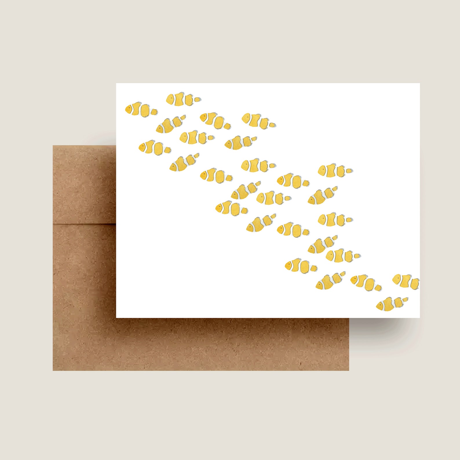 Clownfish Cards - Clownfish Painting - Clownfish Art - Fish Print ...