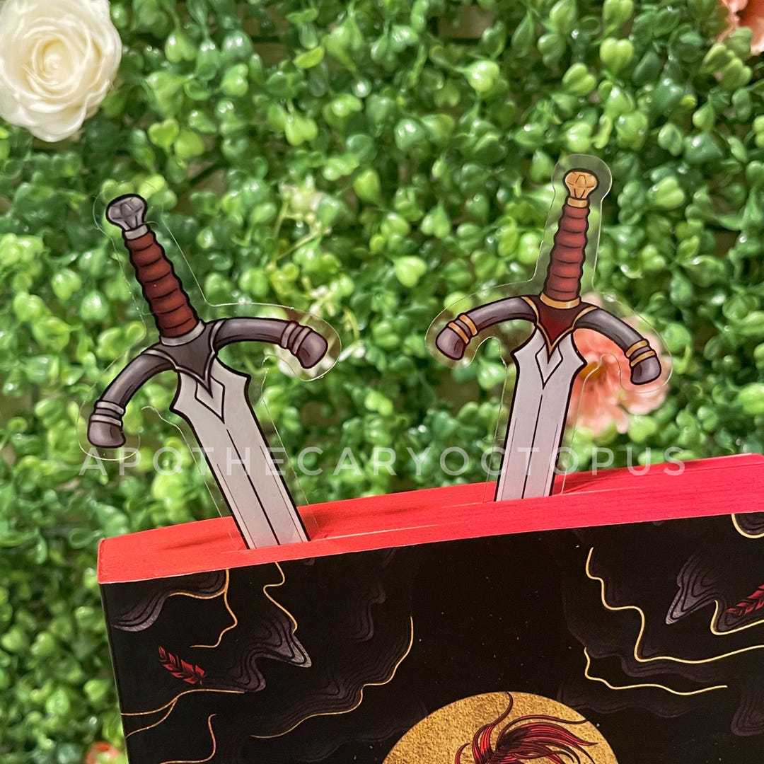 Sword Bookmarks! 2 Designs to Choose From - Etsy