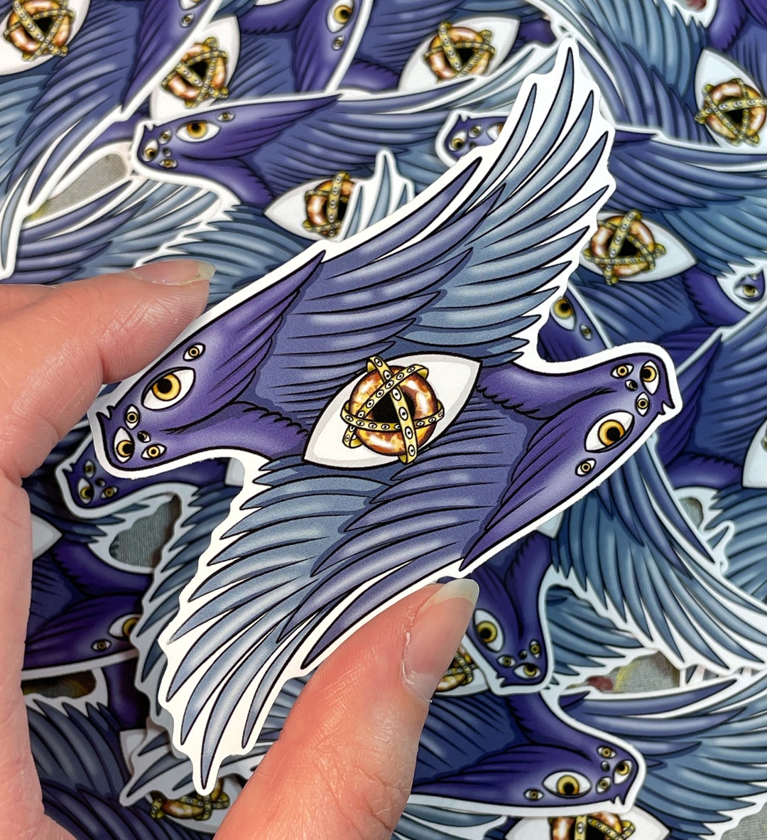 Blue Angel Biblically Acurate Angels Angel Sticker Vinyl Stickers - Etsy