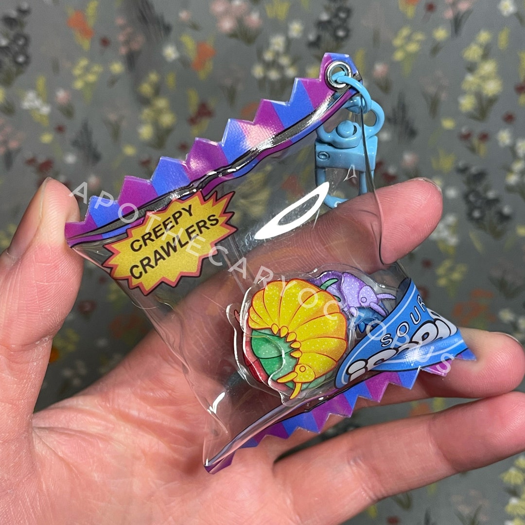 Gummy Bug Shaker Keychain - Etsy
