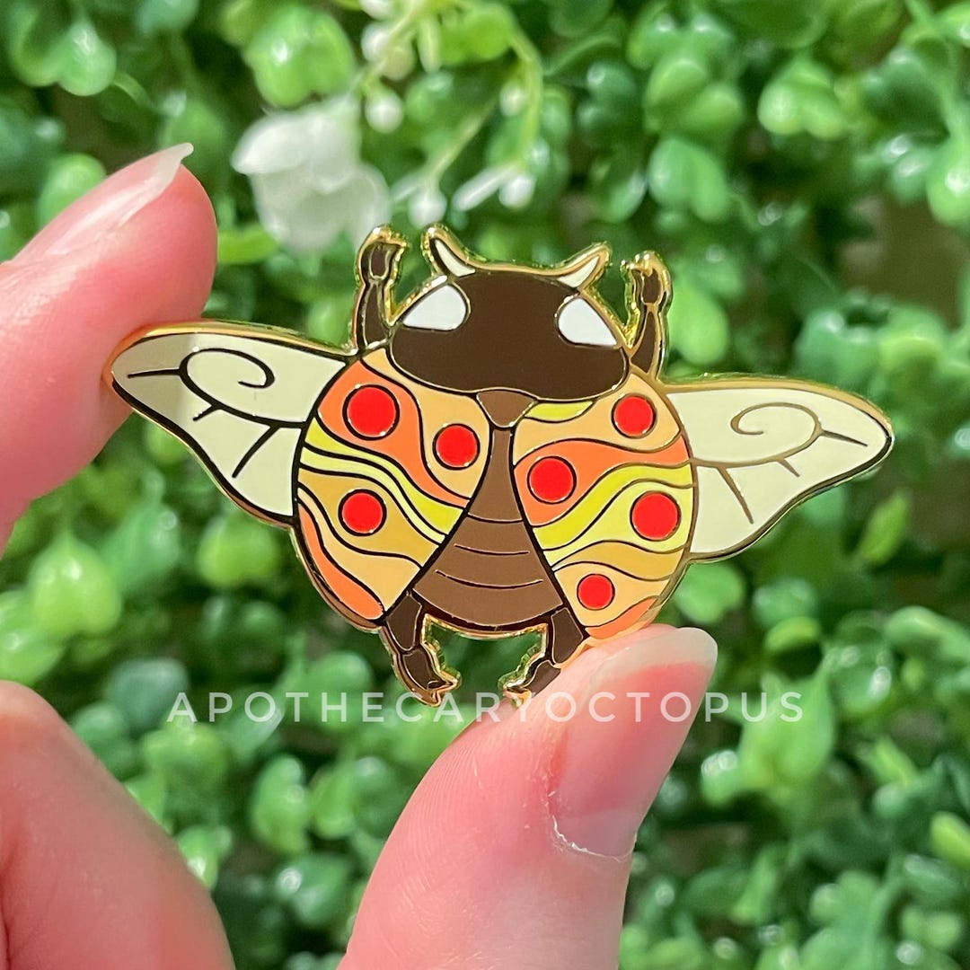Gas Giant Ladybug Enamel Pin - Etsy