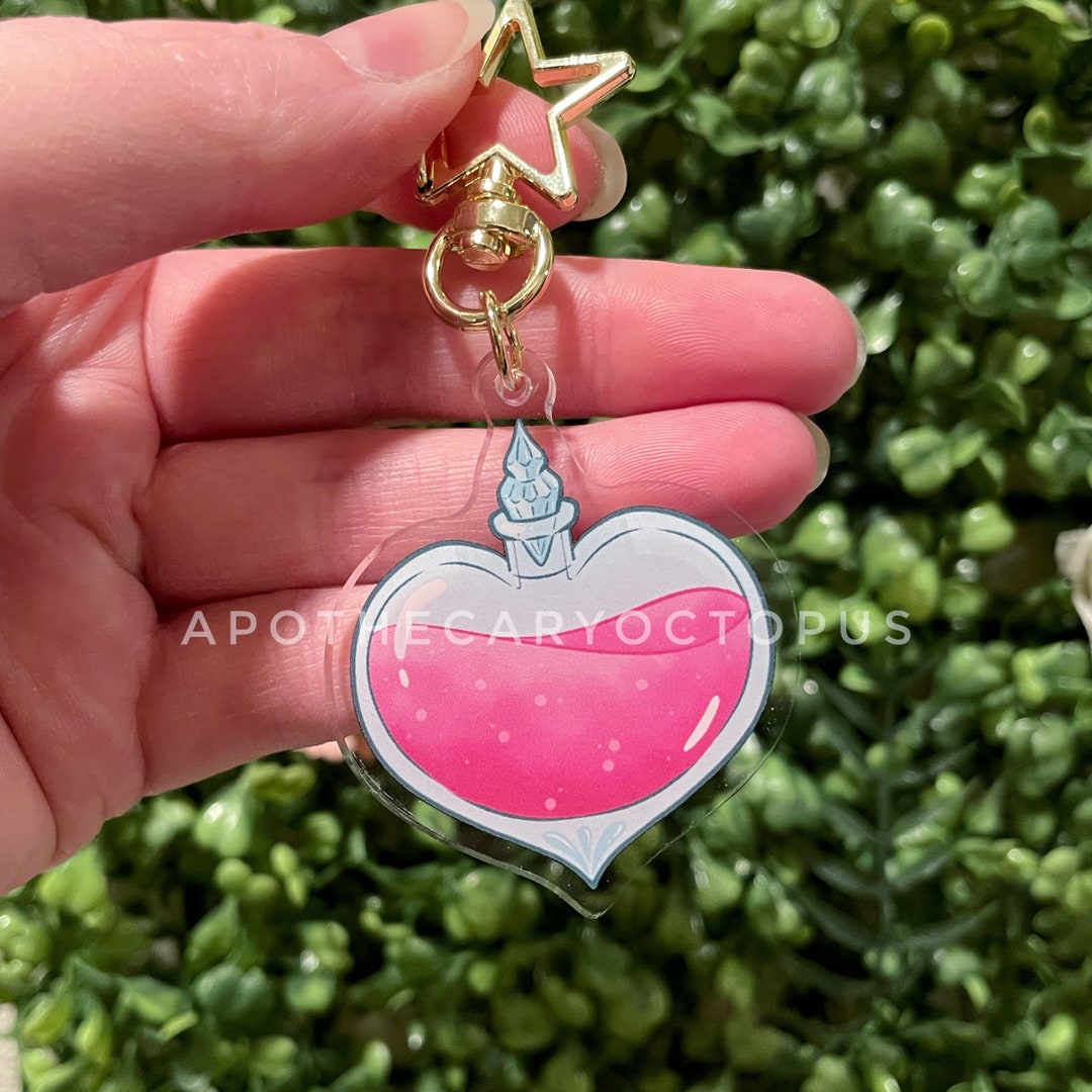 Love Potion Charm | 2" Magic Potion Charm - Etsy
