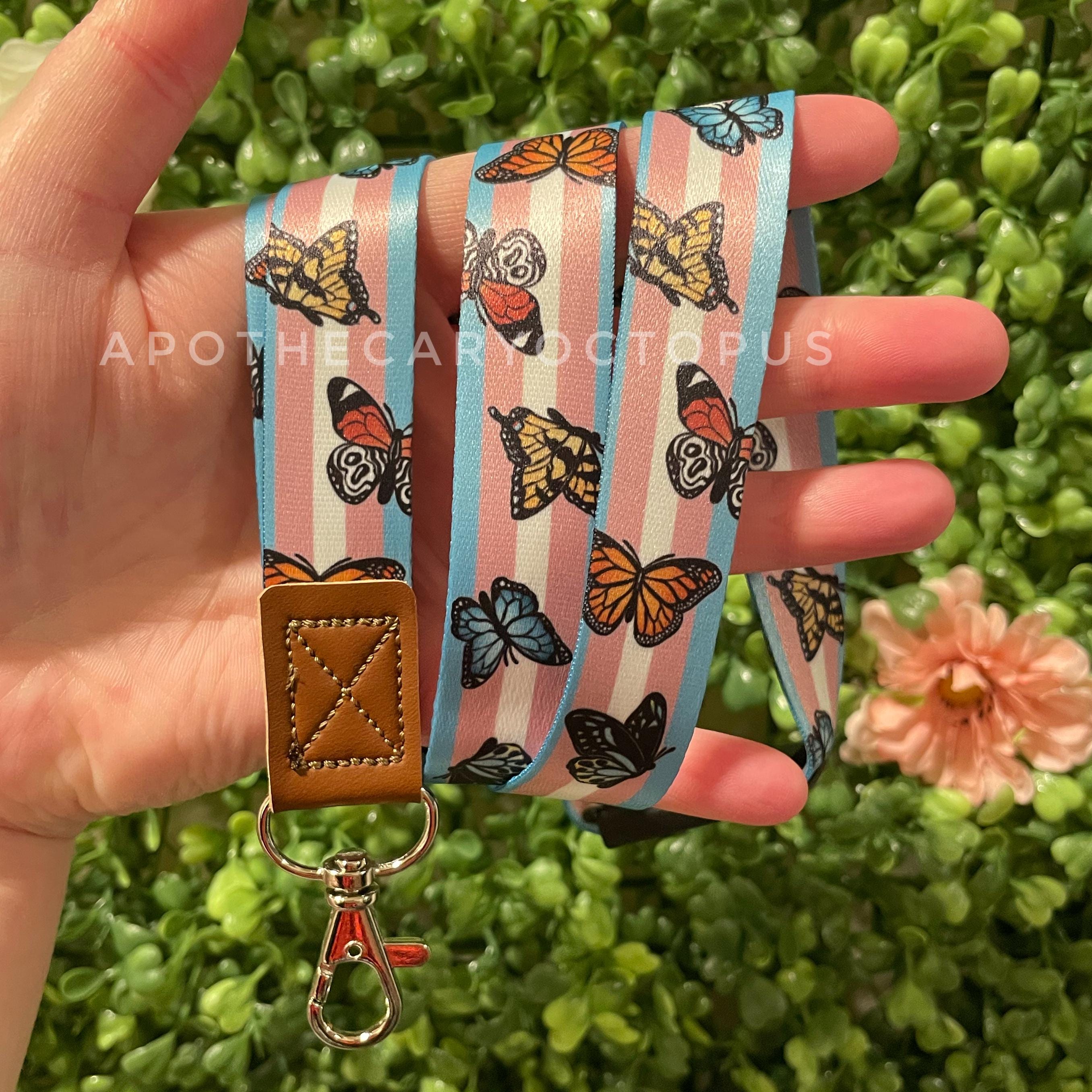 Pride Butterfly Lanyards | Multiple Styles | With Breakaway Clasp - Etsy