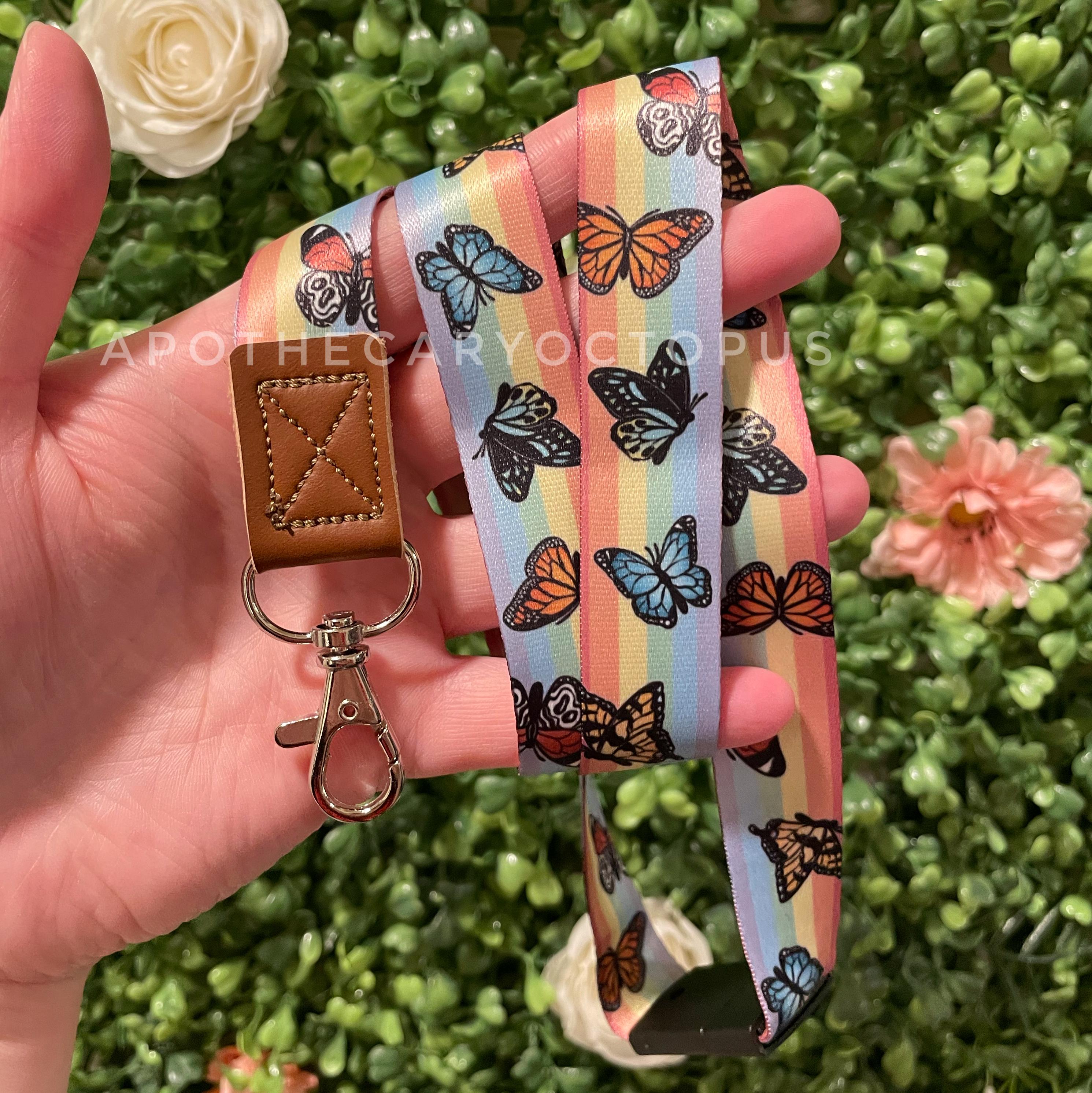 Pride Butterfly Lanyards | Multiple Styles | With Breakaway Clasp - Etsy