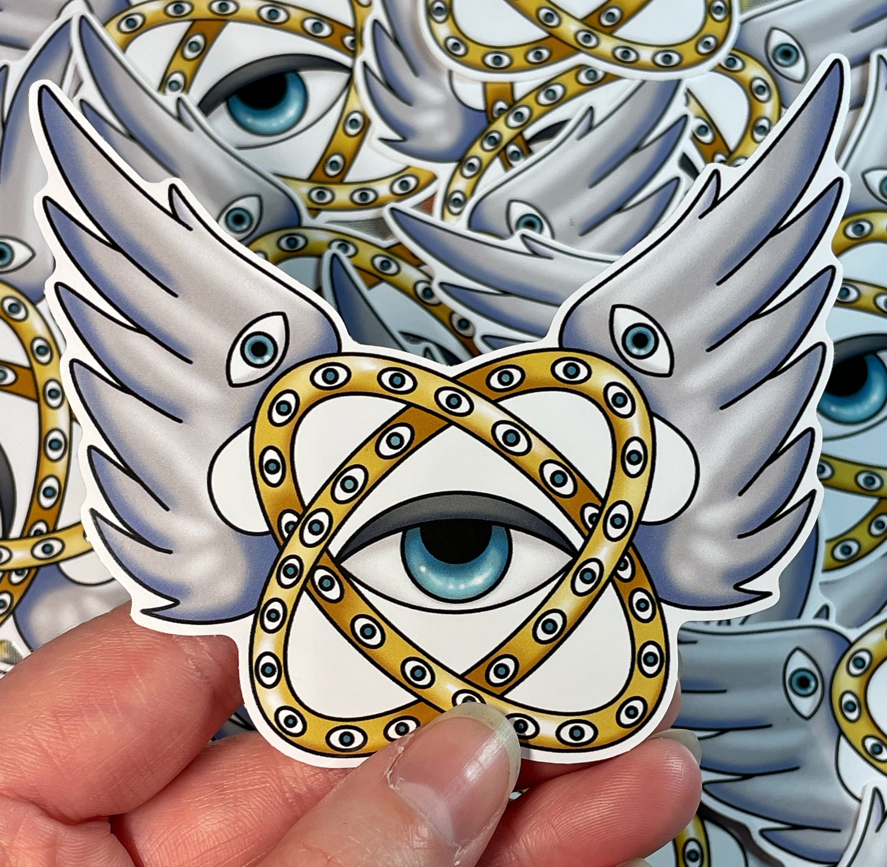 Silver Angel Biblically Acurate Angels Angel Sticker - Etsy