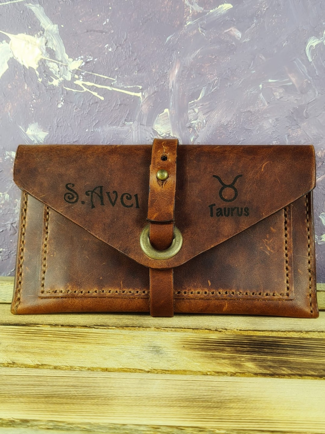 Cash Envelope Wallet, Engraved Wallet for Women, Custom Personalized ...