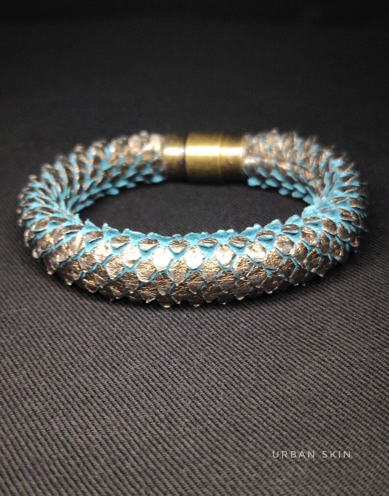 Unique Designer Dragon Bracelet Genuine Leather Sci Fi - Etsy