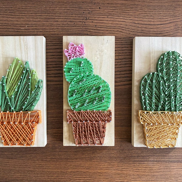 Cactus String Art - Etsy