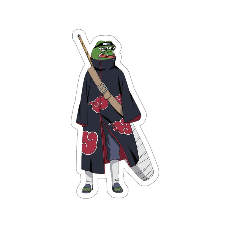 Pepe the Frog Naruto Sticker - Etsy