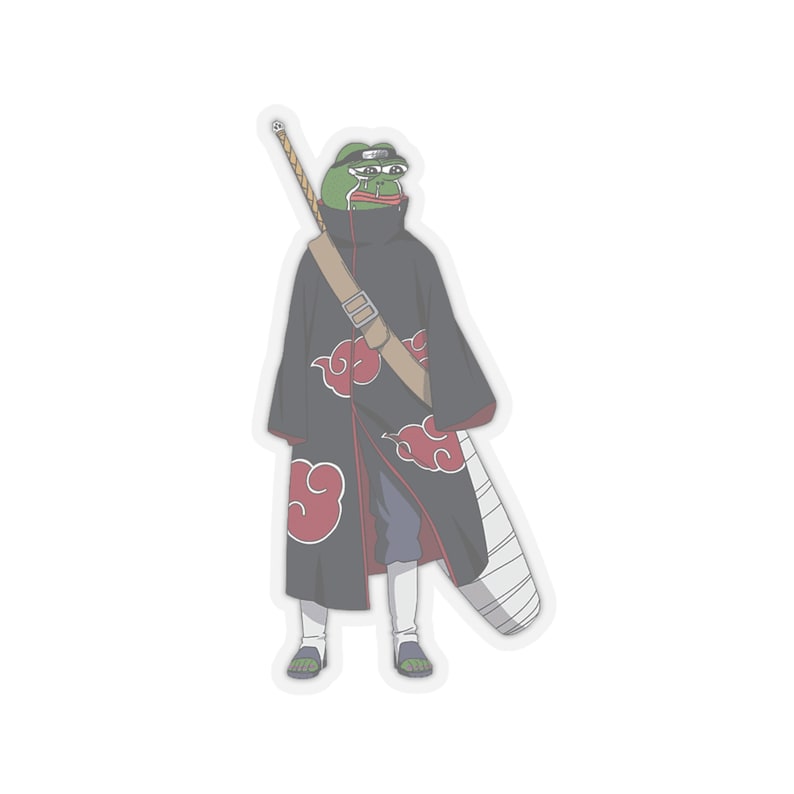 Pepe the Frog Naruto Sticker - Etsy