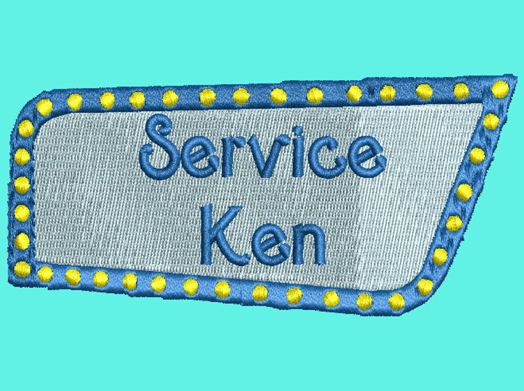 Service Ken Patch - Etsy