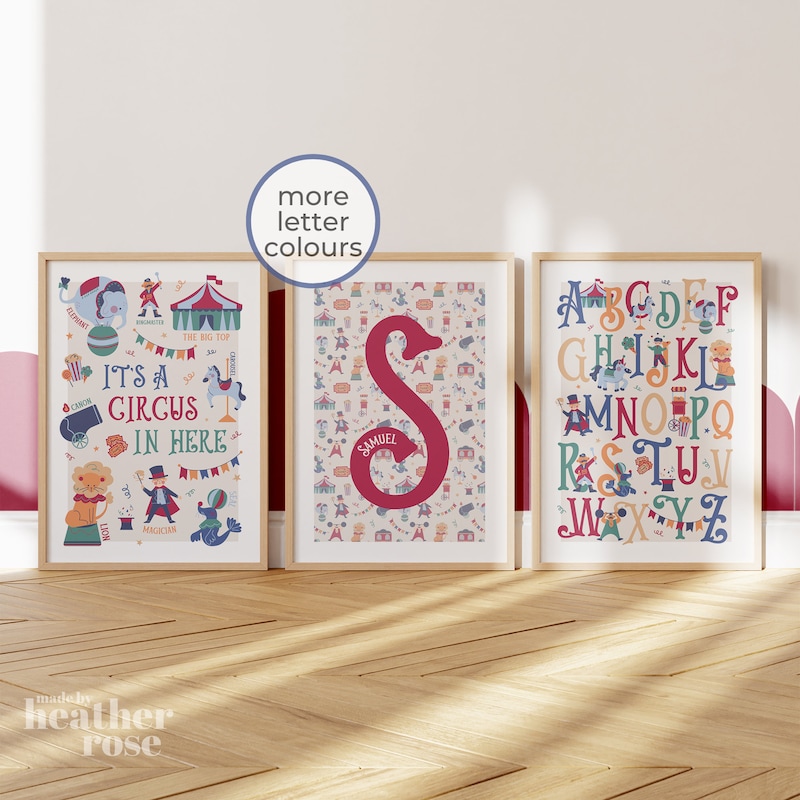 Circus Prints - Etsy UK