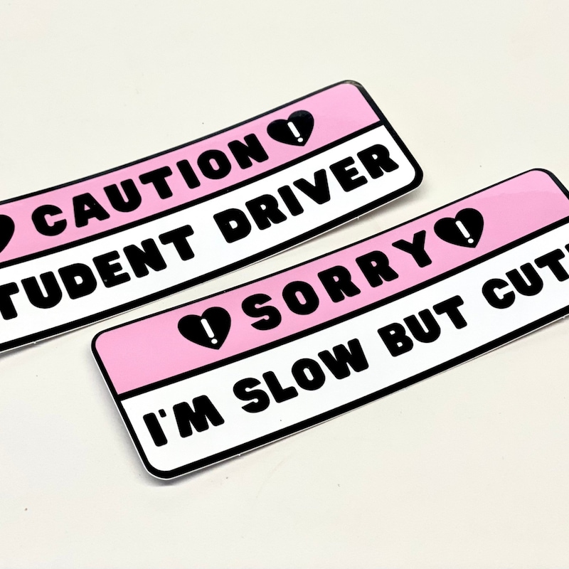 Student Driver Sticker - Etsy