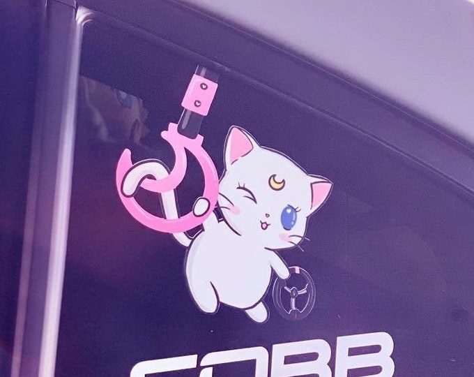 Kawaii Sailor Moon Anime Cute Jdm Moon Artemis Luna Kitty Cat Moon ...