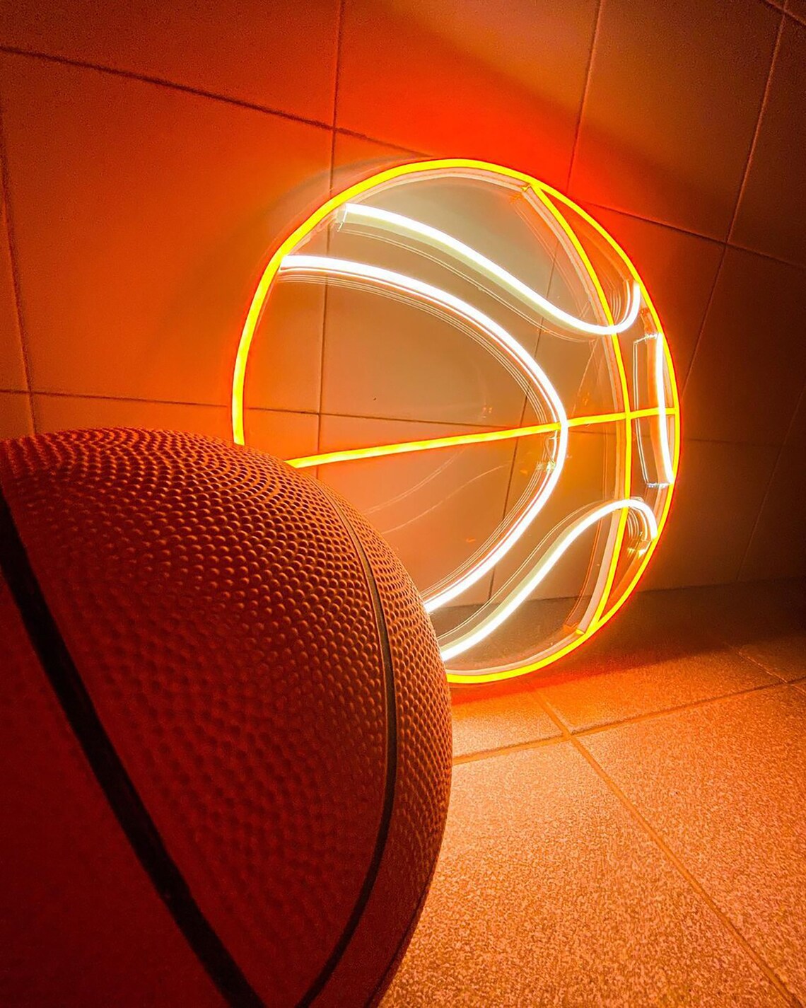 Ball Neon Sign Basketball Neon Sign, Wall Decor, Home Decorations - Etsy