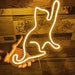 Cat Neon Sign Cat Neon Light Sign Animals Wall Decor - Etsy