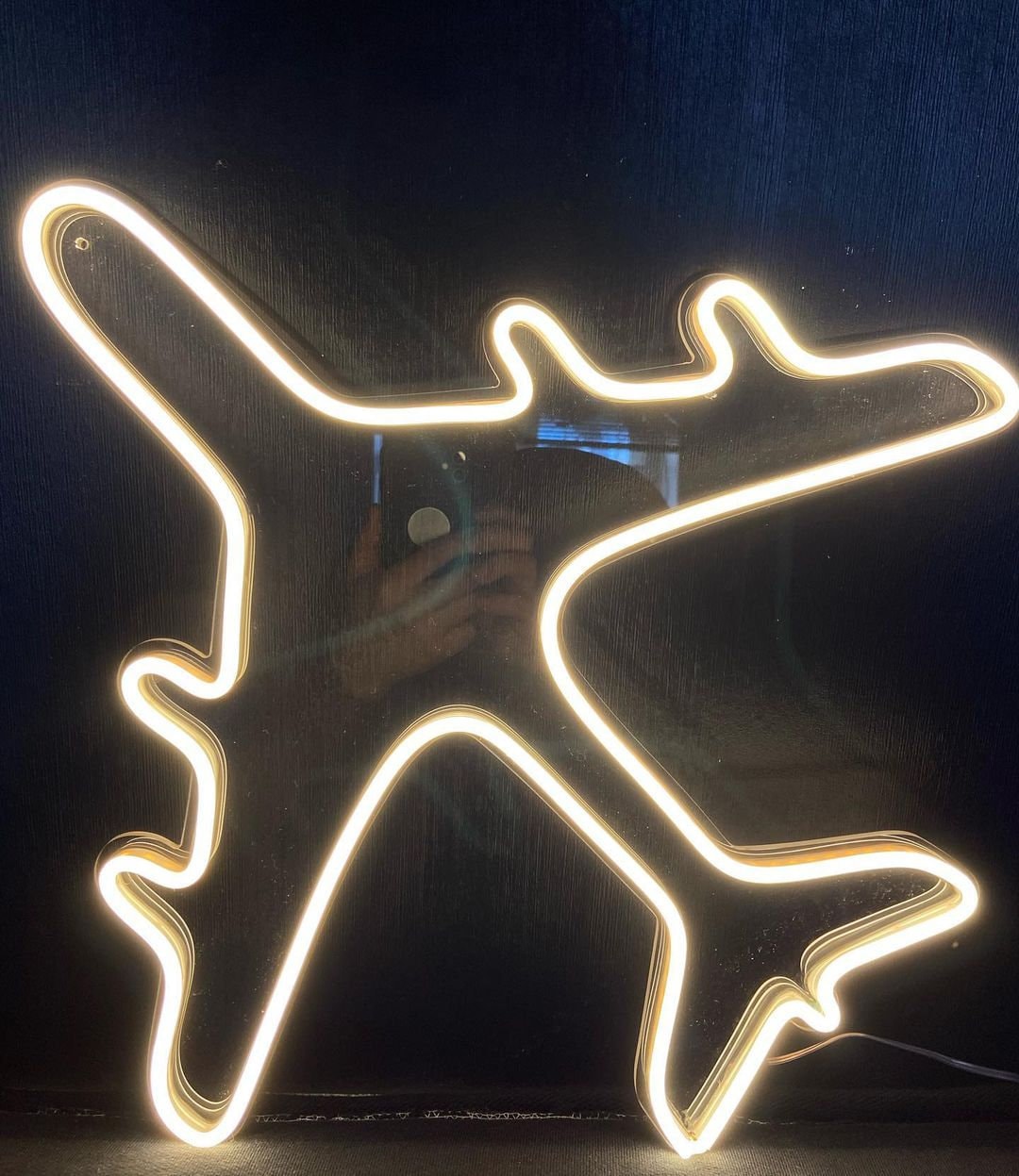 Plane Neon Sign Airplane Led Neon, Wall Signs - Etsy