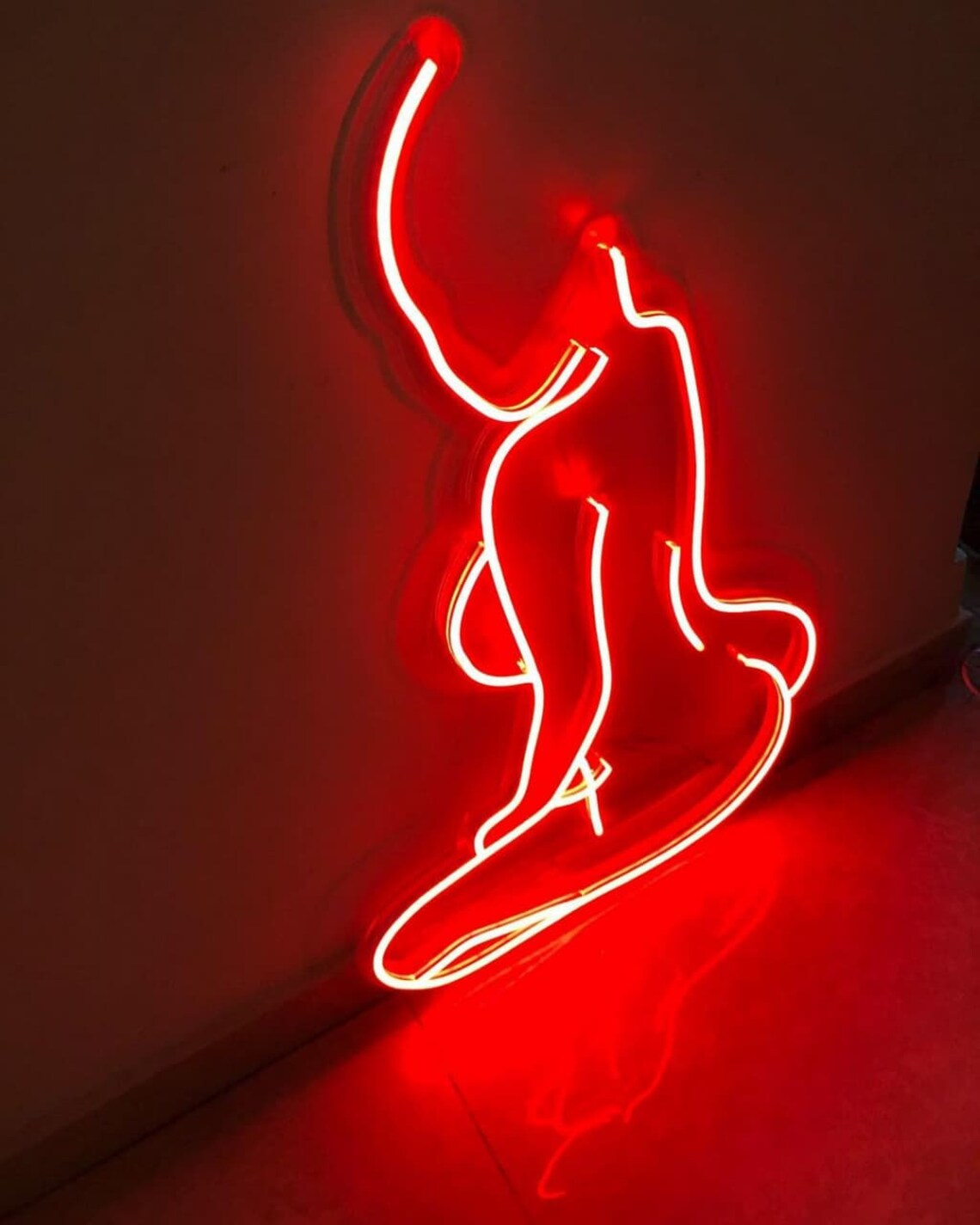Girl Neon Sign Sexy Woman's Body, Decoration for Interior, Led Neon ...