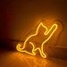 Cat Neon Sign Cat Neon Light Sign Animals Wall Decor - Etsy