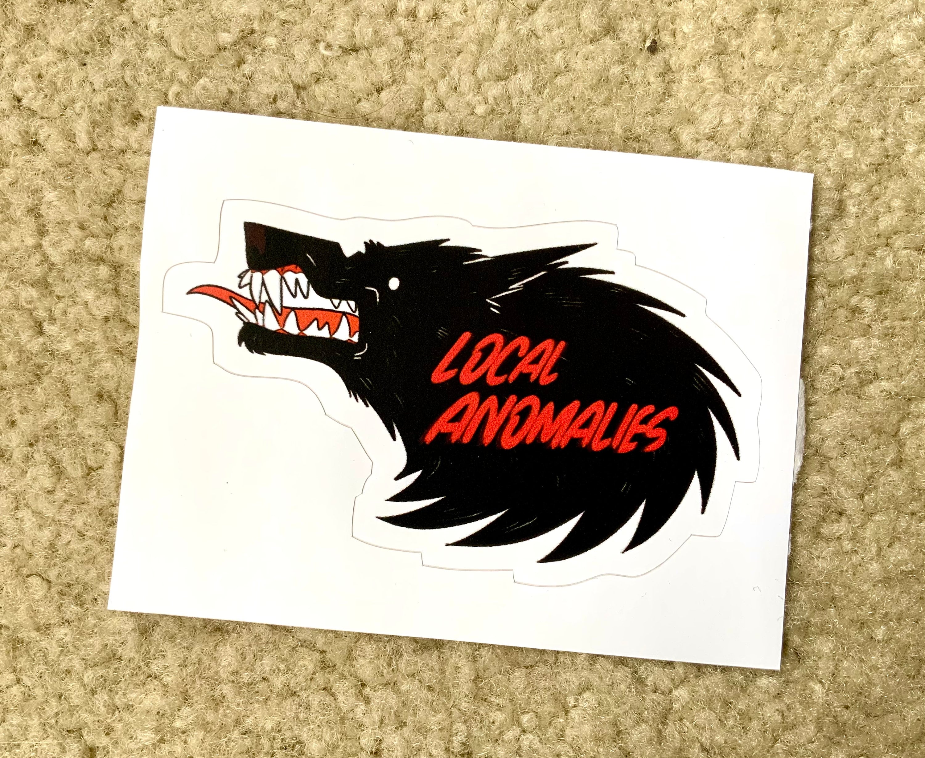 LA Wolf Beast Logo Sticker - Etsy