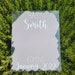 Acrylic Pregnancy Announcement Board Baby Introduction Sign - Etsy
