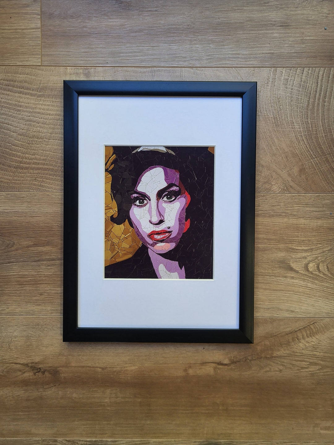 Amy Winehouse Art Print.a5 Print Housed in A4 Frame.from Original ...