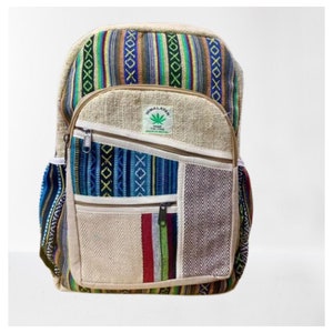 SALE 30% Hemp Backpack Medium Valentine Day Gift for Him/her Himalayan ...