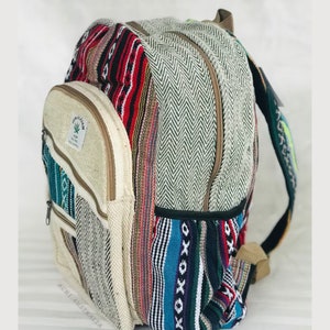 SALE 30% Hemp Backpack Medium Valentine Day Gift for Him/her Himalayan ...