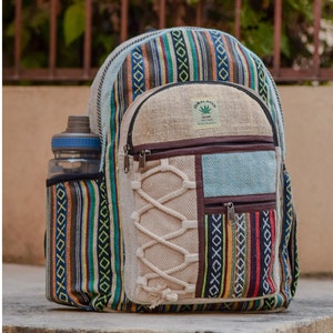 SALE 30% Hemp Backpack Medium Valentine Day Gift for Him/her Himalayan ...