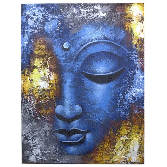 Lord Buddha Face Painting