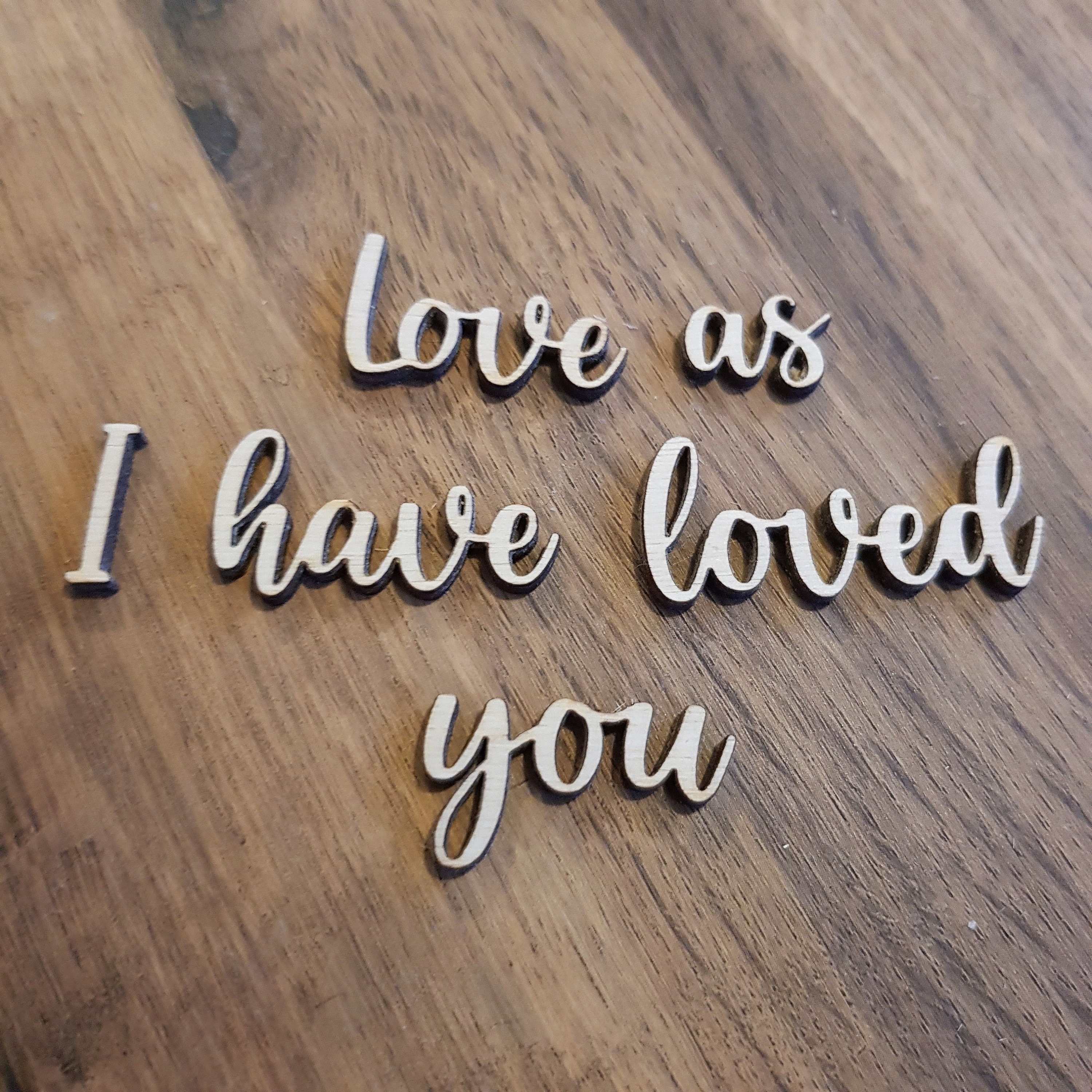 Rustic Wooden Words Custom Cut Wall Art & Craft Wooden Name - Etsy UK