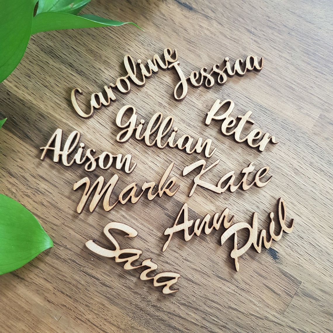 Rustic Wood Names / Words Custom Laser Cut Wall Art and - Etsy UK