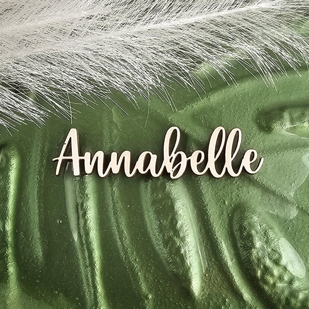 Rustic Wood Names / Words, Custom Laser Cut, Wall Art and Craft ...