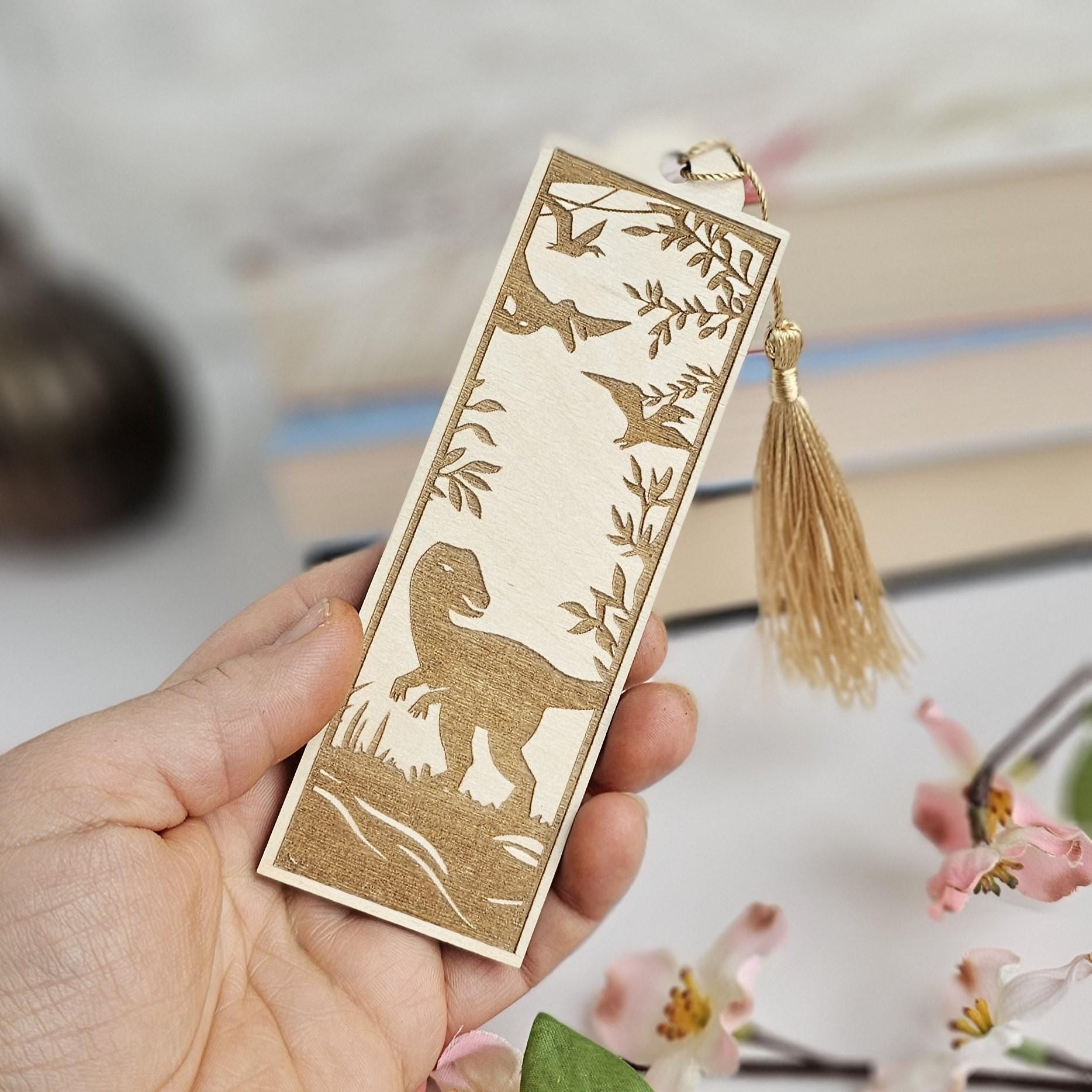 Custom Bookmarks Dinosaurs Dino-mite Tyrannosaurus Coloring Bookmarks ...