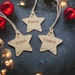 Personalised Star Shape Wooden Gift Tags Set of 5 Engraved - Etsy