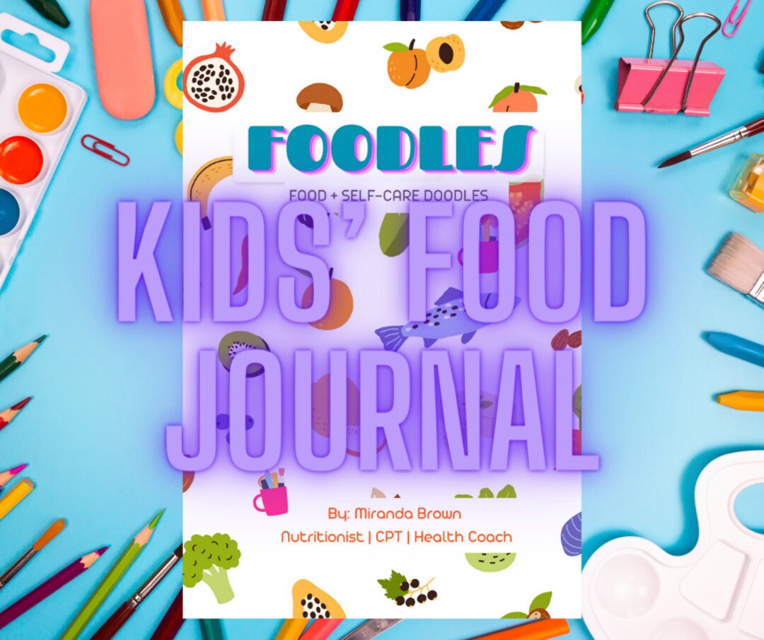 Foodles-kid's Food Journal - Etsy