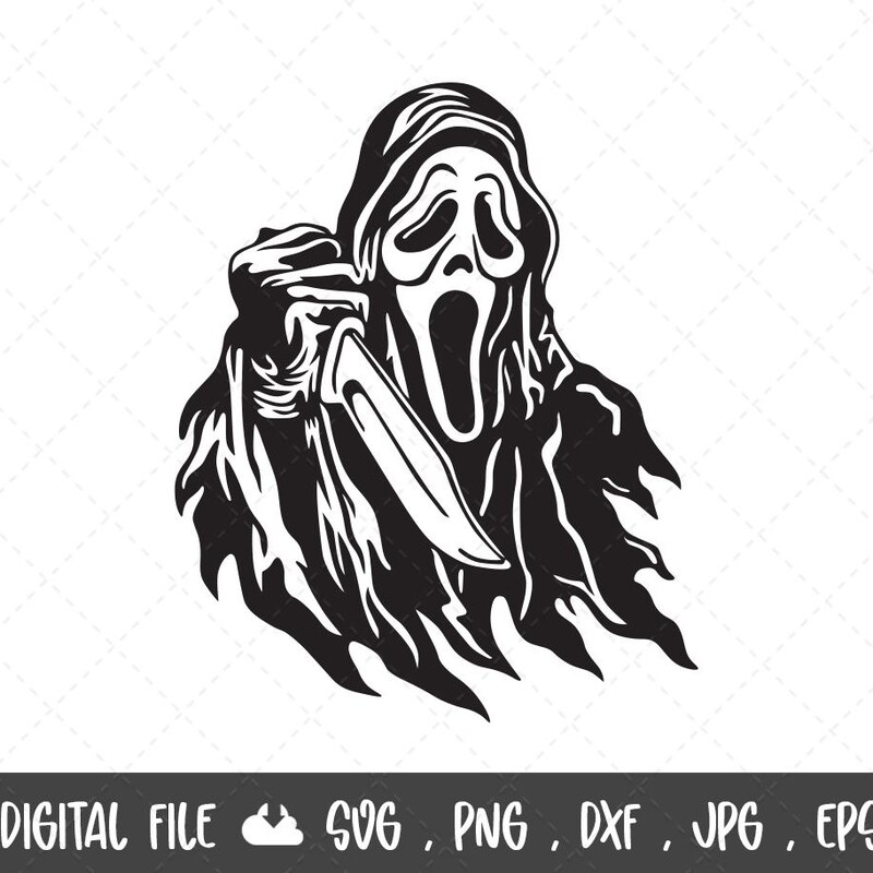 Scream 3 Ghost Face Mask - Etsy